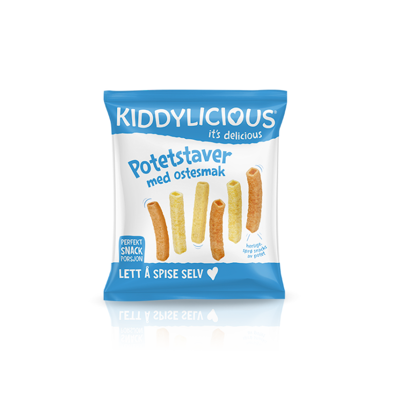 Kiddylicious Potetstaver Med Ostesmak Multipakk – HiQBrands